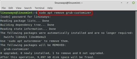 How To Install And Use Grub Customizer On Linux Mint 21 Linuxways
