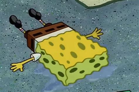 Spongebob Crying By Greenlavender20132 On Deviantart