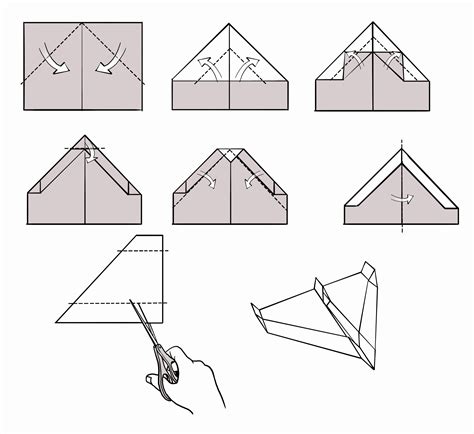 Free Printable Paper Airplane Templates