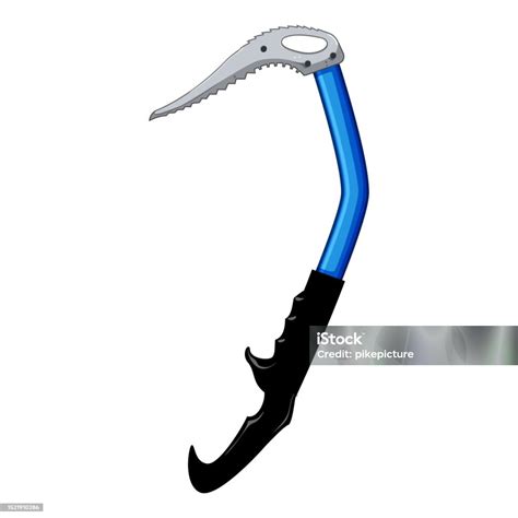 Drawing Piolet Ice Tool Cartoon Vector Illustration Stock Illustration Download Image Now Istock