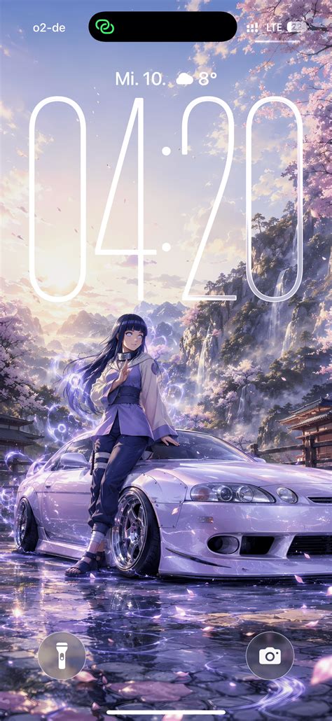 Hinata Hyuga X Lexus Sc300 • 8k Phone Wallpaper Payhip