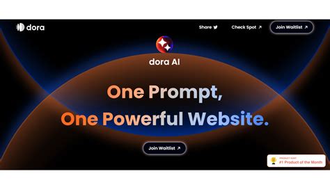Dora Ai Powerful Ai Powered Website Builder B12