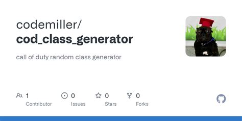 Github Codemiller Cod Class Generator Call Of Duty Random Class Generator