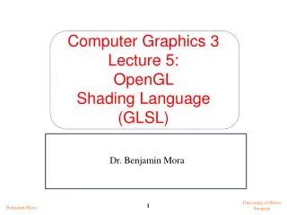 PPT OpenGL Shading Language GLSL PowerPoint Presentation Free Download ID 355028