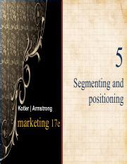 Segmenting Targeting And Positioning In Marketing Course Hero