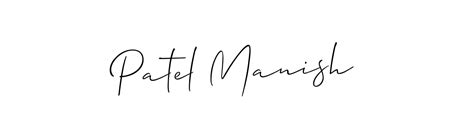 90 Patel Manish Name Signature Style Ideas Wonderful Esignature