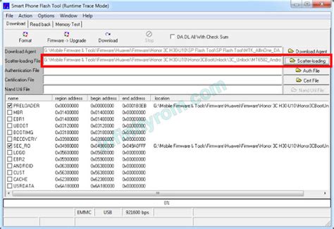 Bootloader Flash Tool Congelados