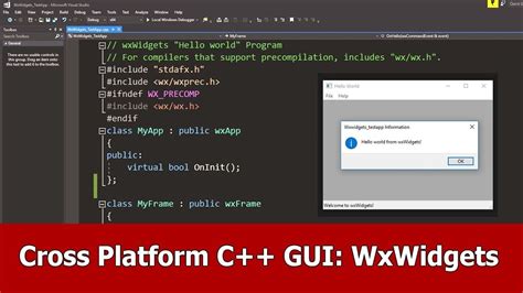 Cross Platform Gui With C And Wxwidgets Programming Tutorial