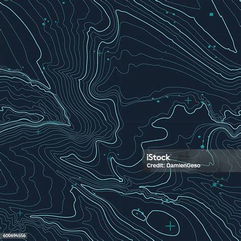 복사 공간을 가진 지형 지도 배경 개념 지형 0명에 대한 스톡 벡터 아트 및 기타 이미지 0명 검색 경도 Istock
