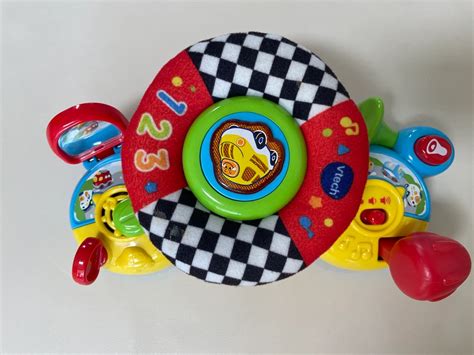 브이텍 운전놀이 운전대 장난감 당근 중고거래