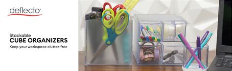 Stackable Cube Organizer Deflecto