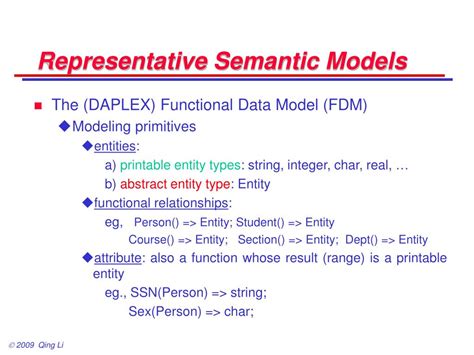 Ppt Semantic Data Modeling Concepts Powerpoint Presentation Free Download Id5191859