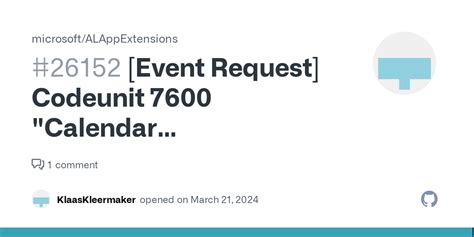 [event Request] Codeunit 7600 Calendar Management Onbeforesetsource · Issue 26152