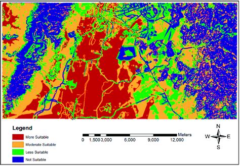 Land Suitability Map Rendering To Nepa Code With Existing Fs