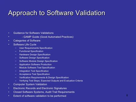 Iso 13485 Software Validation Template Pdf Template