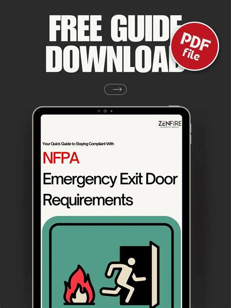 California Fire Code Exit Requirements In 2024 Zentrades