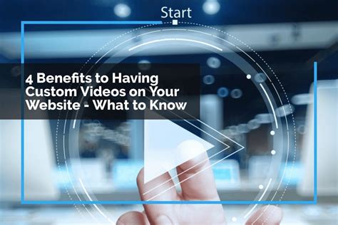 4 Benefits To Having Custom Videos On Your Website What To Know Ls25 Web Hosting