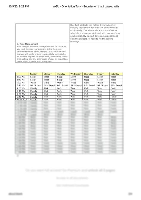 SOLUTION Wgu Orientation Task Submission That I Passed With Studypool