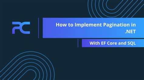 How To Implement Pagination In Net Pedro Constantino