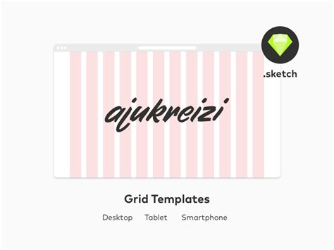 Responsive Grid Template For Sketch Misc Download Sketch Resource