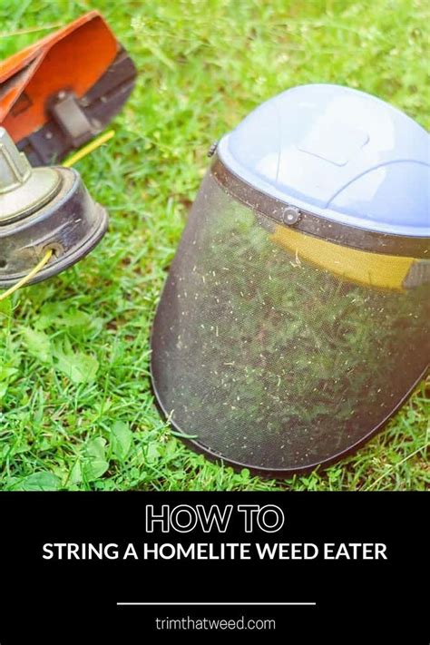 How To String A Homelite Weed Eater Artofit