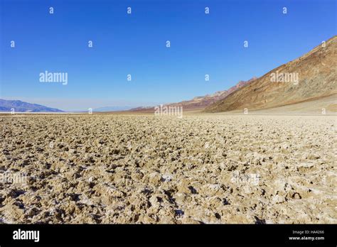 Beautiful Landscape Around Badwater Basin Death Valley National Park