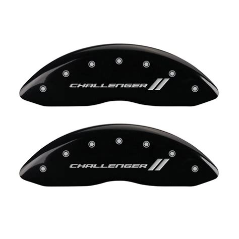 Mgp 4 Caliper Covers Engraved Front And Rear With Stripeschallenger