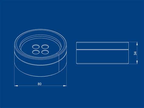 Button Container By Spontaniel Download Free Stl Model