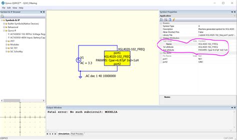 Importing Error For Inductor Fatal Error No Such Subcircuit Model1c Qspice Qorvo Tech Forum