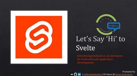 Svelte Pptx Web Development Internet