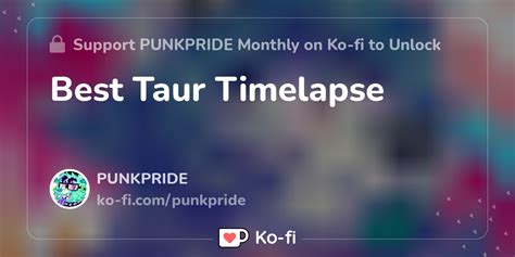 Best Taur Timelapse Ko Fi ️ Where Creators Get Support From Fans