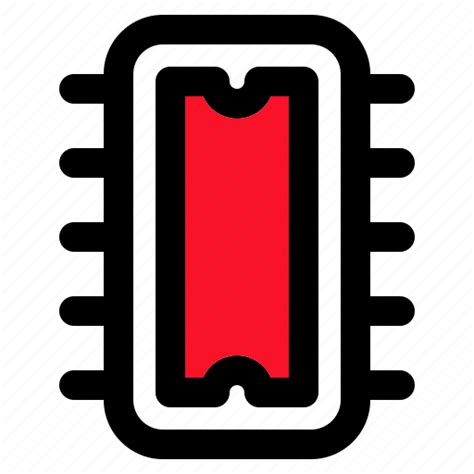 Chip Motherboard Hardware Computer Processor Icon Download On Iconfinder
