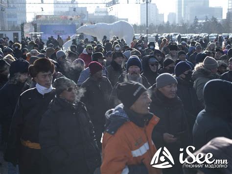 ШУУРХАЙ Сүхбаатарын талбайд жагсаал үргэлжилж байна Isee Mn