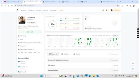 My 100th Leetcode Question Completed Lavish Sheth Posted On The Topic Linkedin
