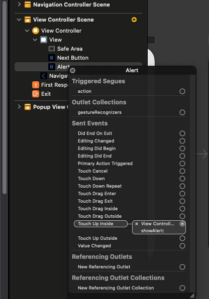 This Class Is Not Key Value Coding Compliant For The Key Alert