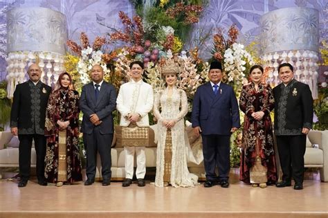 Foto Magisha Putri Erick Tohir Menikah Dengan Bos Teknologi Pakai