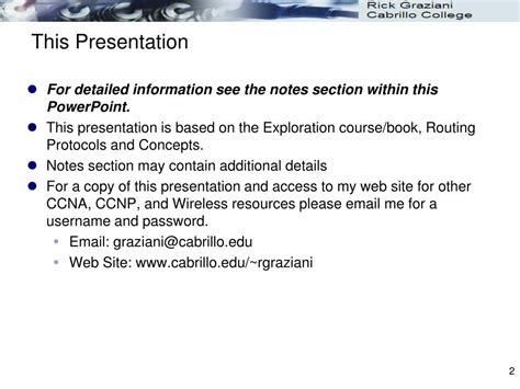 Ppt Chapter 1 Introduction To Routing And Packet Forwarding Powerpoint Presentation Id5755691