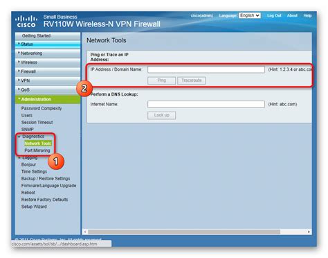 Настройка маршрутизатора Cisco