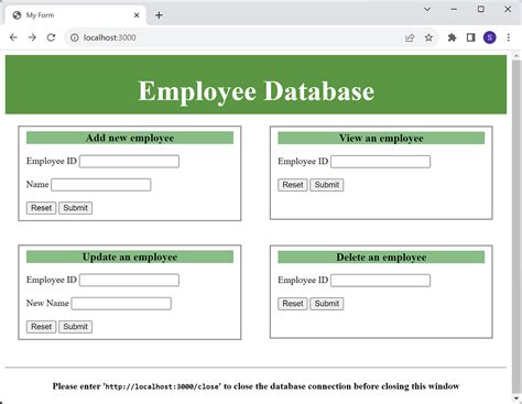 Nodejs Html Form And Database Learning It From Pauls Tutorial By Sparisoma Viridi Medium