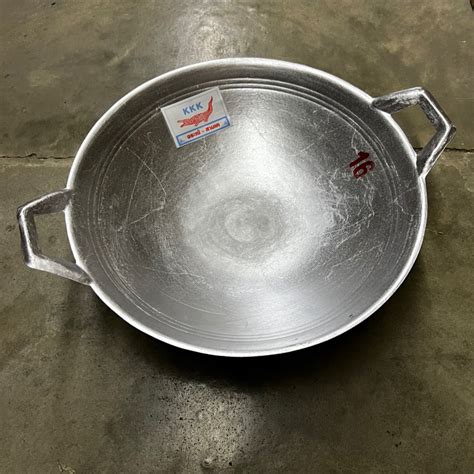 KT14 Kuali Besi Cap Buaya Tebal Original Thailand Saiz 11 12 13 14 15 16 Inci Shopee Malaysia