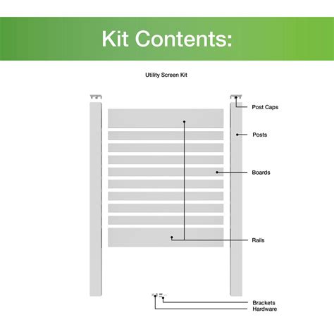 Utility Screen Barrette Outdoor Living