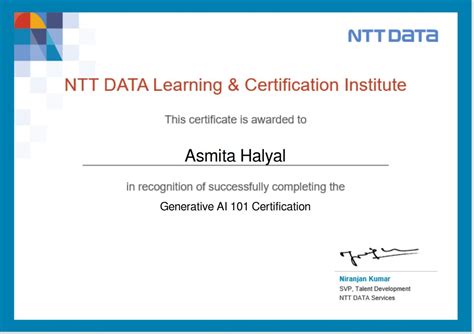 Asmita Halyal On Linkedin Thanks Genaifoundation Aicertification