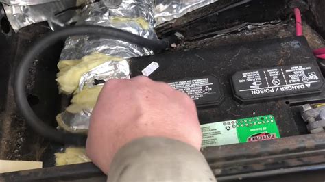 Vw Beetle Battery Maintenance Youtube