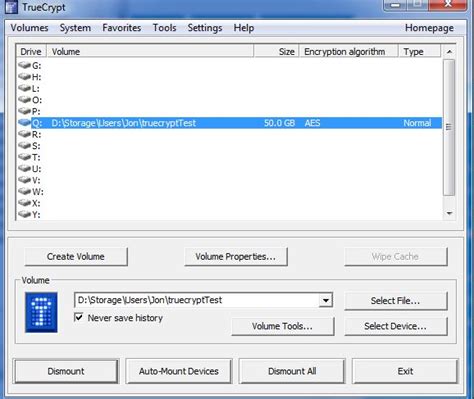 Truecrypt Why I Cannot See Quick Format Option When Create An Encrypted File Container
