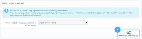 Prestashop 16 How To Install The Language Manually Zemez Support