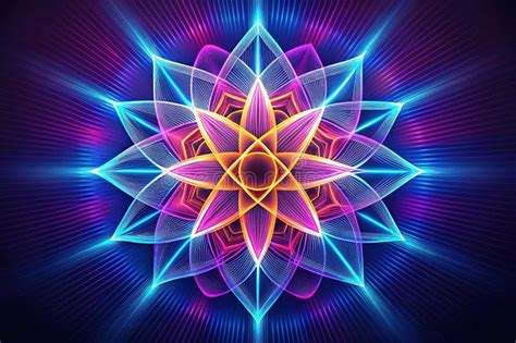 A Futuristic Visual Representation Of Interconnectedness Elegant Lines And Abstract Forms