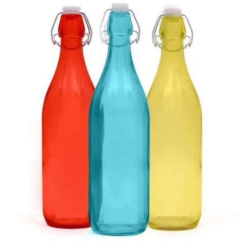 1000 Ml Coloured Glass Water Bottle At Rs 160piece In Vadodara Id