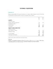 Tutorial 1 Pdf TUTORIAL 1 QUESTIONS From Elliott Elliott Chapter 22