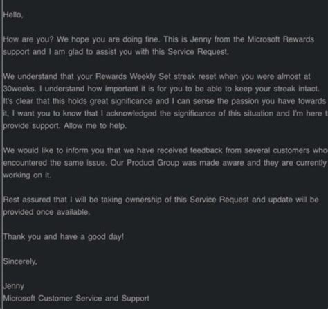 Microsoft Rewards Weekly Set Streak Resetting Issue Persists