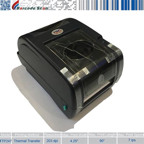 TSC TTP Series Desktop Barcode Printer